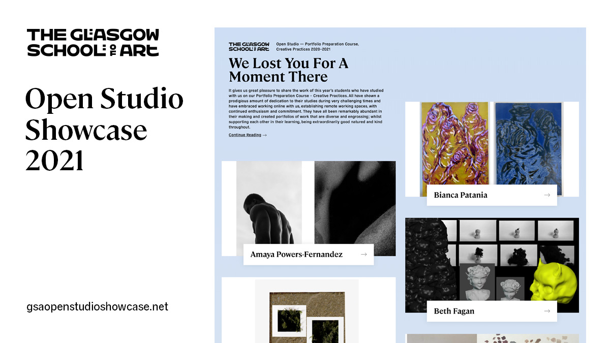 GSA Open Studio Showcase